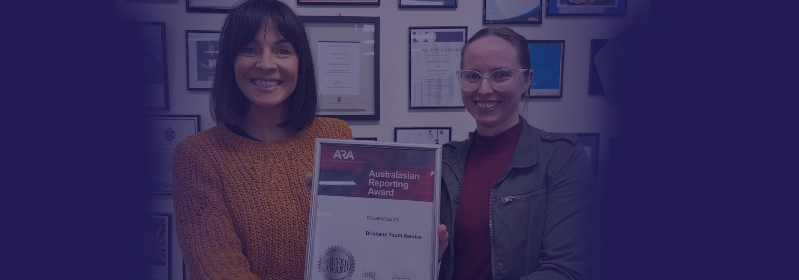 Brisbane Youth Service wins Silver at the Australasian Reporting Awards ...